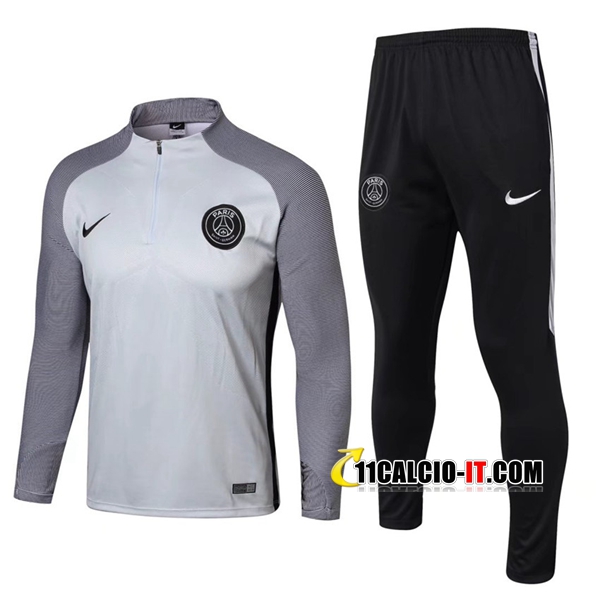 Nuove Tute Allenamento PSG Grigio Trapano ad attacco2017/18 | ufficiali