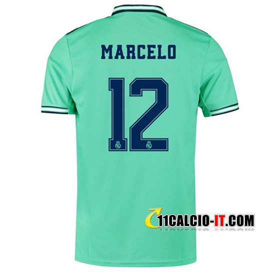 Nuove Maglia Calcio Real Madrid (Marcelo 12) Terza 2019/20 | Tailandia