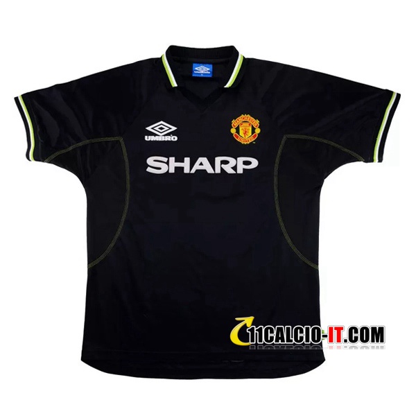 Maglia Calcio Manchester United Retro Terza 1998/1999