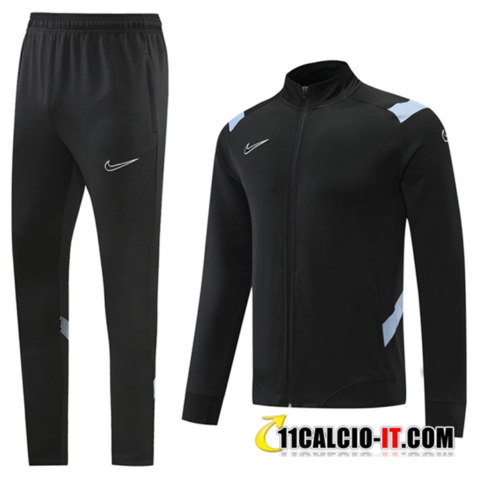 Personalizzare Insieme Tuta Calcio - Giacca Nike Nero 2022/2023