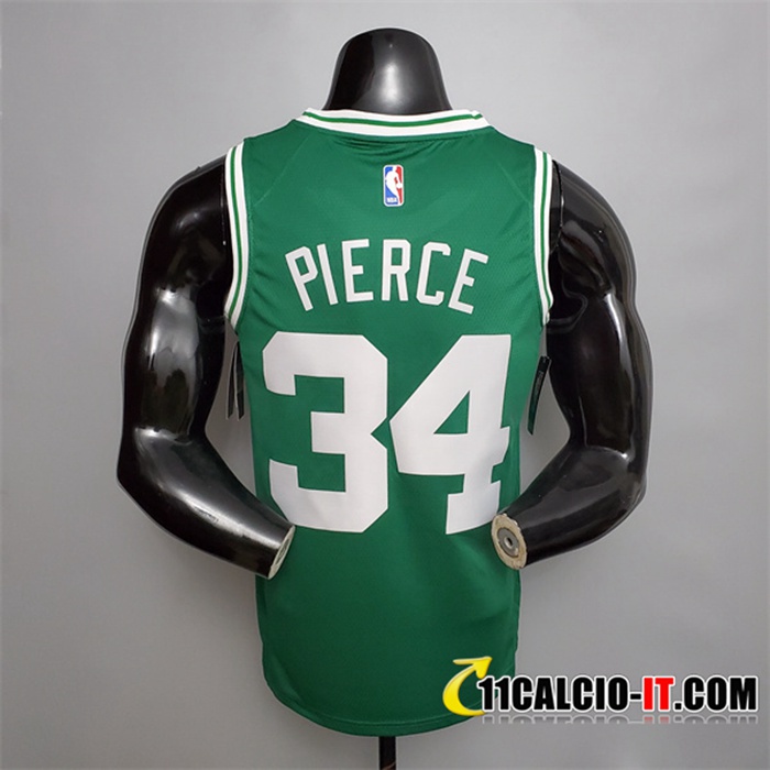 Siti Maglia Boston Celtics (Pierce #34) Verde