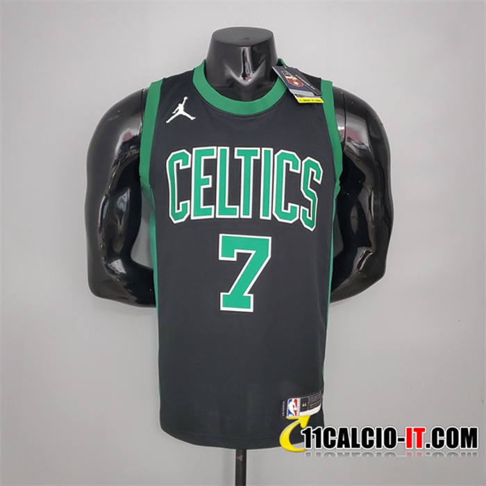 Siti Dove Maglia Boston Celtics (Brown #7) Nero Jordan Theme Siti Dove Maglia Boston Celtics (Brown #7) Nero Jordan Theme
