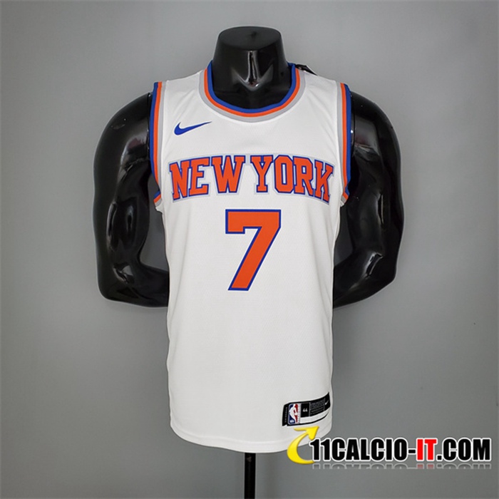 Personalizzare Maglia New York Knicks (Anthony #7) 2021 Bianco