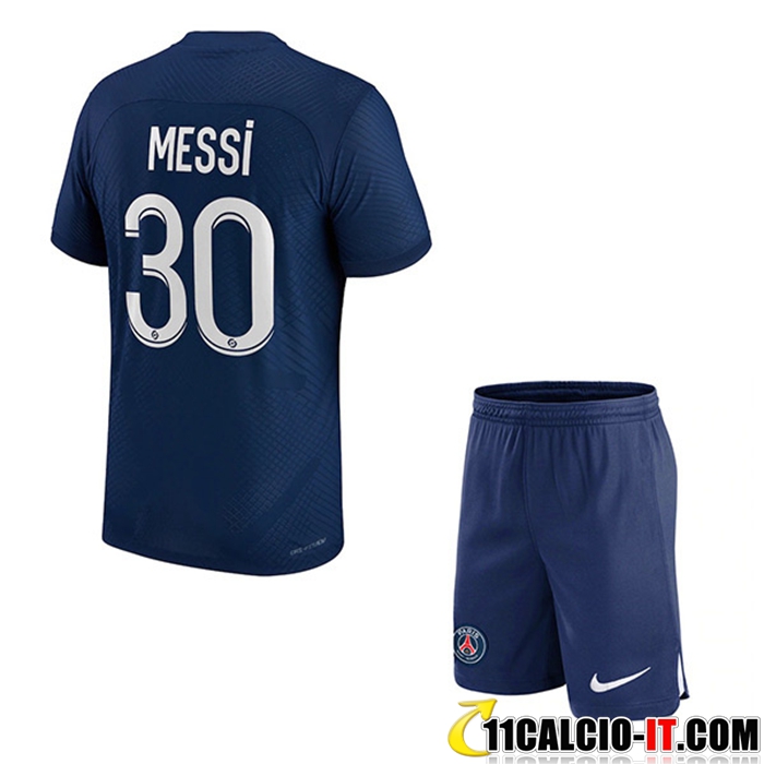 Collezione Maglie Calcio PSG (MESSI #30) Bambino Prima 2022/23