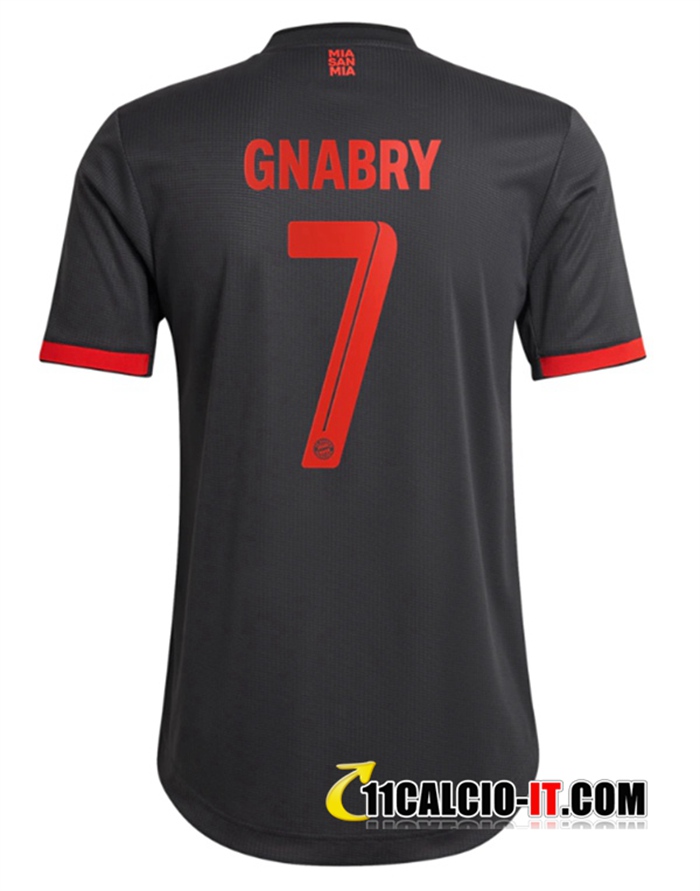 Shop Maglie Calcio Bayern Monaco (GNABRY #7) 2022/2023 Terza