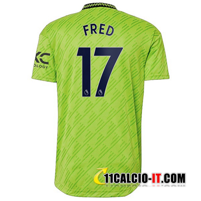 Tutte Le Maglie Calcio Manchester United (FRED #17) 2022/2023 Terza