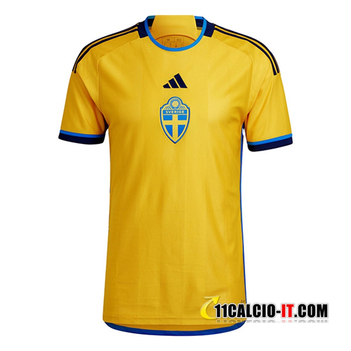 Creare Nuova Maglia Nazionale Svezia Prima 2022/2023