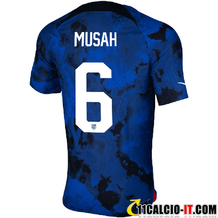 Negozio Maglia Nazionale USA (MUSAH #6) 2022/2023 Seconda