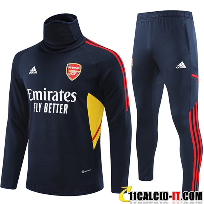 Nuove Insieme Tuta Calcio Arsenal blu navy 2022/2023