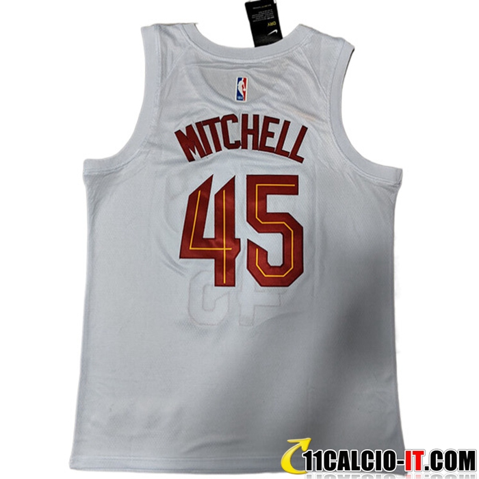 Numeri Per Maglia Cleveland Cavaliers (MITCHELL #45) 2022/23 Bianco