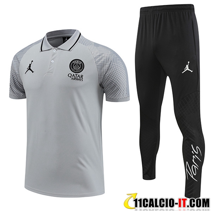 Dove Comprare Kit Maglia Polo PSG Grigio 2022/2023