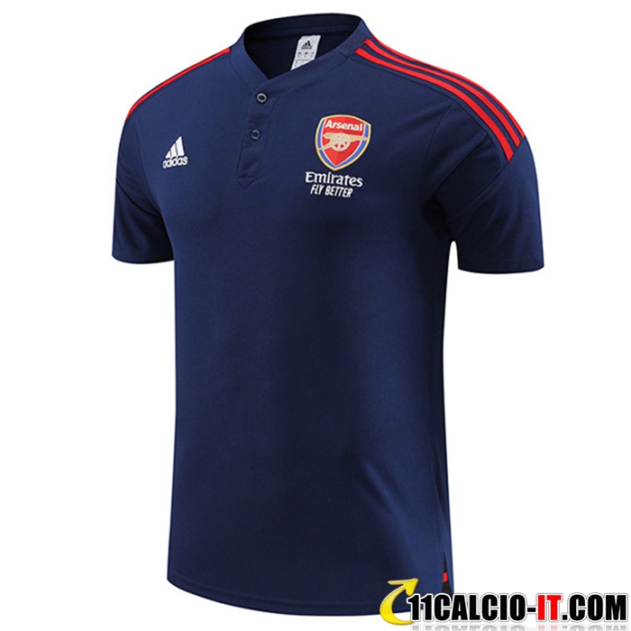 Nuova Maglia Polo Arsenal blu navy 2022/2023