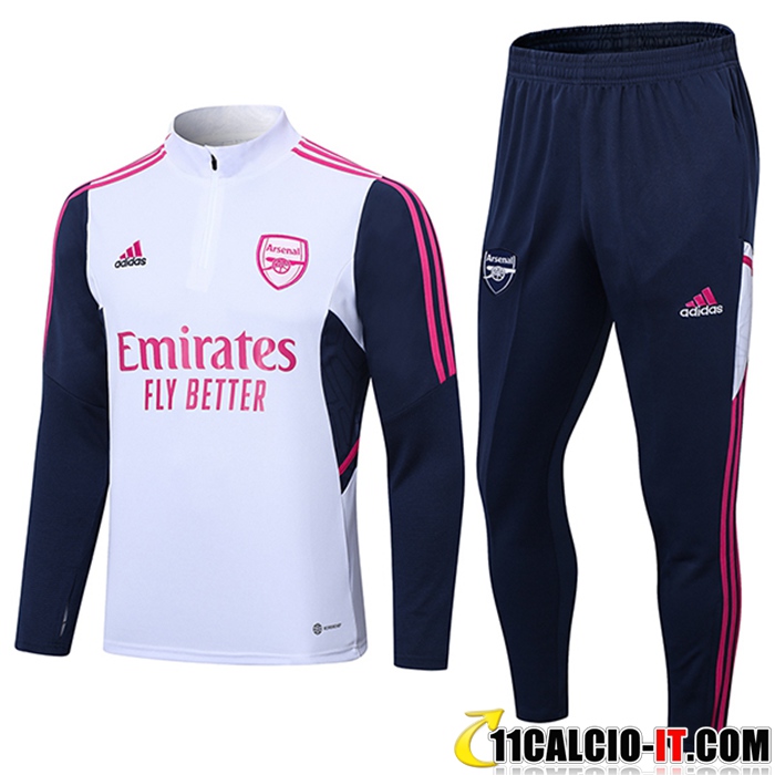 Dove Comprare Insieme Tuta Calcio Arsenal Bianco 2022/2023