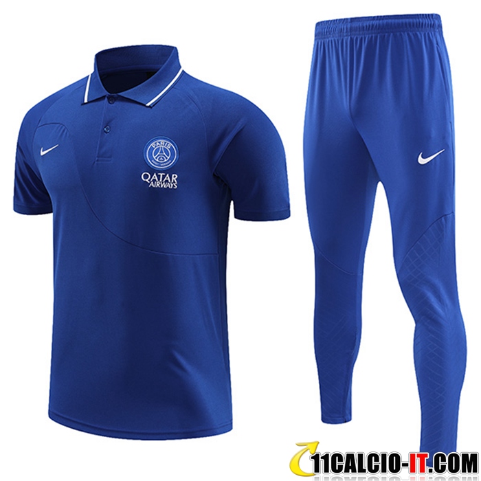 Nuove Kit Maglia Polo PSG Blu 2023/2023