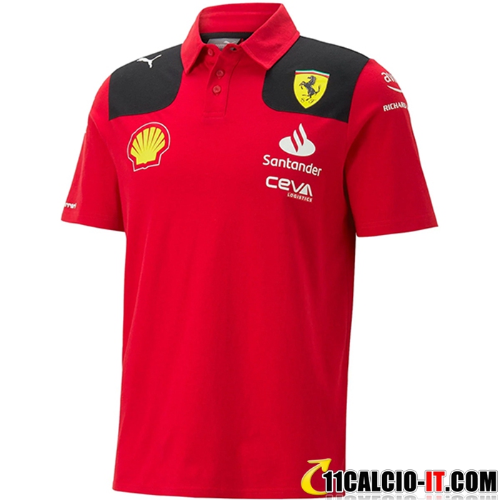 Store Polo F1 Scuderia Ferrari Team Giallo 2023