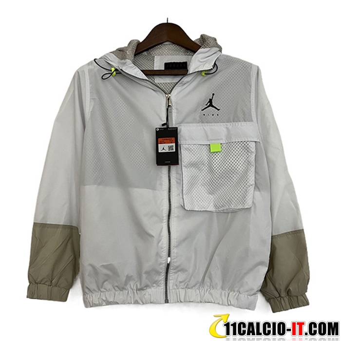 Personalizzazione Giacca A Vento Jordan Bianco 2023