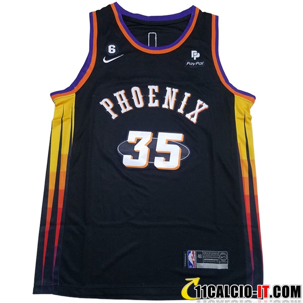 La Nuova Maglia Phoenix Suns (DURANT #35) 2023/24 Nero