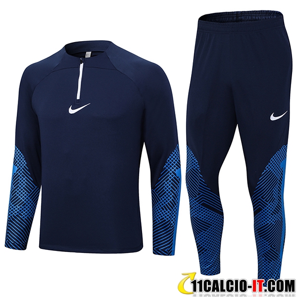 Tutte Le Insieme Tuta Calcio Nike blu navy 2023/2024 -02