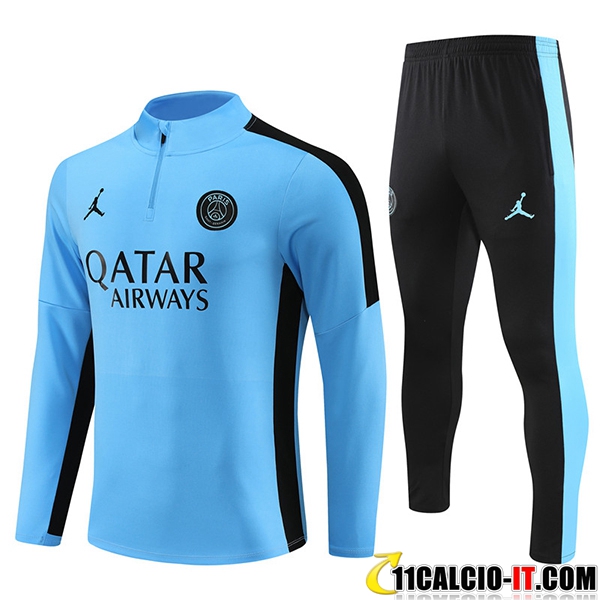 Le Nuove Insieme Tuta Calcio PSG Azzurro 2023/2024