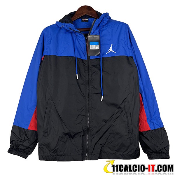 Le Nuove Giacca A Vento Jordan Nero/Blu 2023/2024