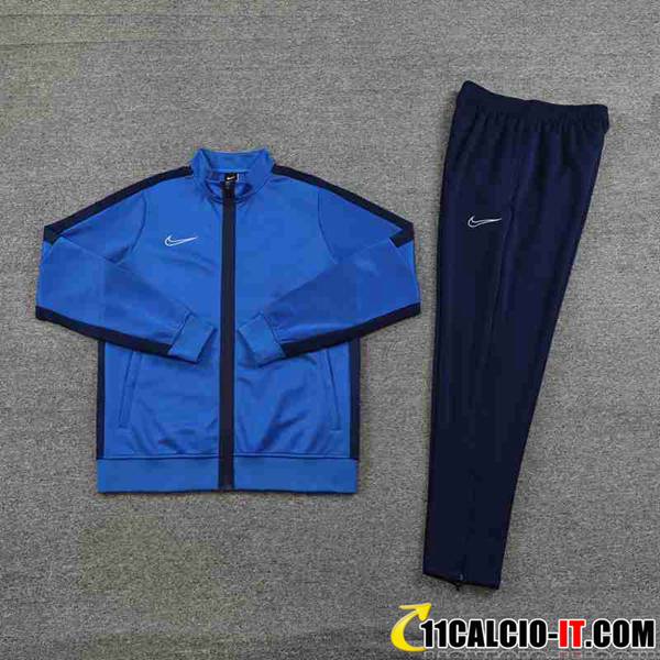 Nuove Insieme Tuta Calcio - Giacca Nike Blu 2023/2024