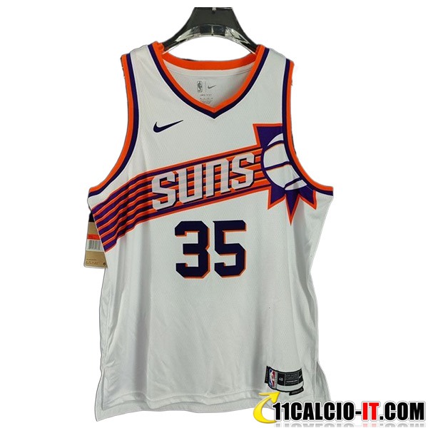 Offerta Maglia Phoenix Suns (DURANT #35) 2023/24 Bianco