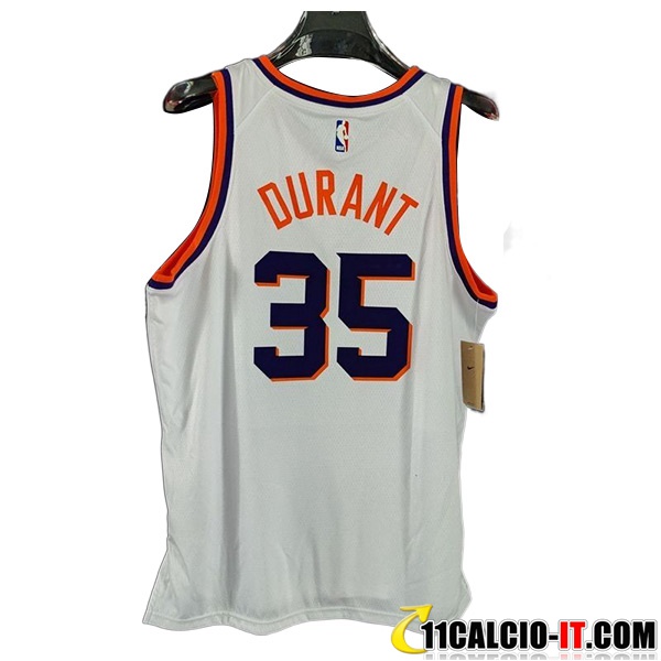 Offerta Maglia Phoenix Suns (DURANT #35) 2023/24 Bianco