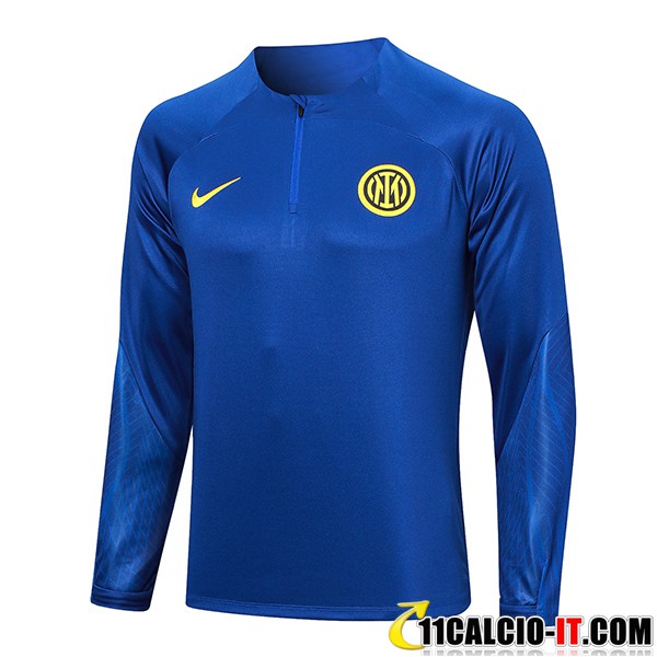 Nuova Felpa Allenamento Inter Milan blu navy 2023/2024