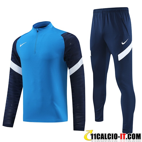 Comprare Insieme Tuta Calcio Nike Blu/Nero 2023/2024