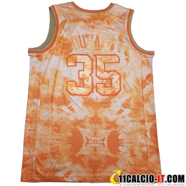 Store Maglia Phoenix Suns (DURANT #35) 2023/24 Arancia -02