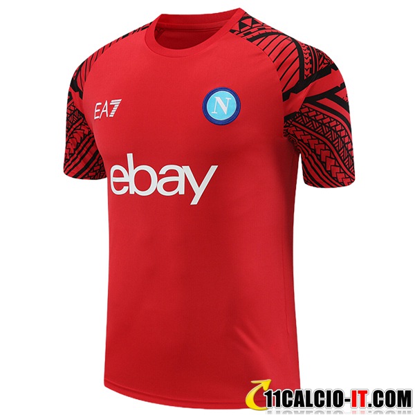 Acquistare T Shirt Allenamento SSC Napoli Rosso 2024/2025