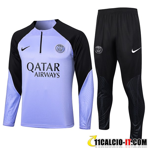 Numeri Per Insieme Tuta Calcio PSG viola/Nero 2023/2024