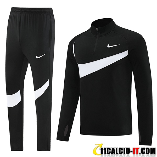 Personalizzare Insieme Tuta Calcio Nike Nero/Bianco 2024/2025