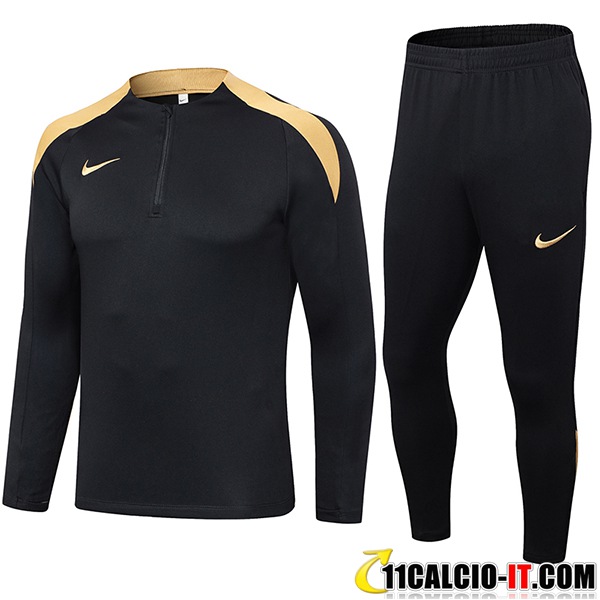 Comprare Insieme Tuta Calcio Nike Nero/Giallo 2024/2025