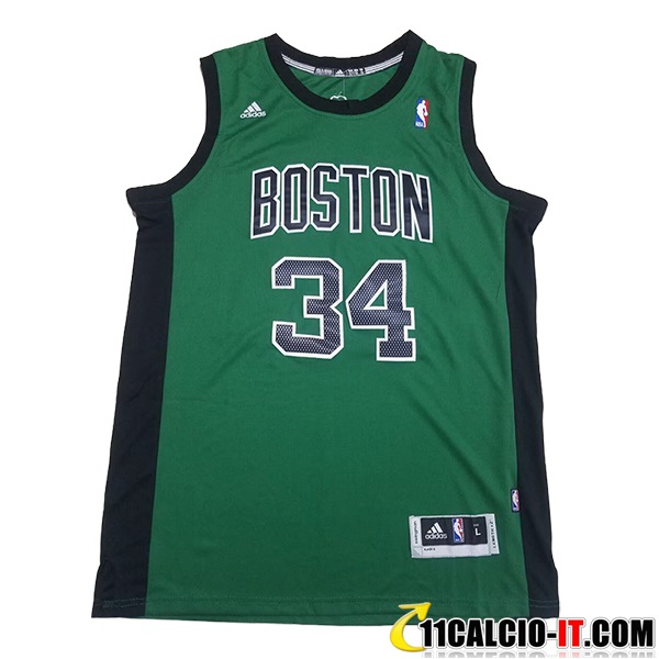 Store Maglia Boston Celtics (PIERCE #34) 2024/25 Verde/Nero