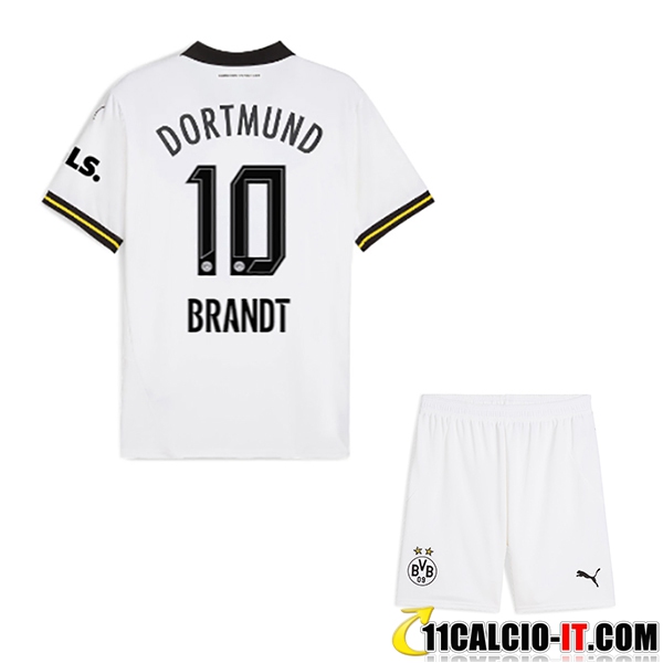 Negozio Maglie Calcio Dortmund BVB (BRANDT #10) Bambino 2024/2025 Terza