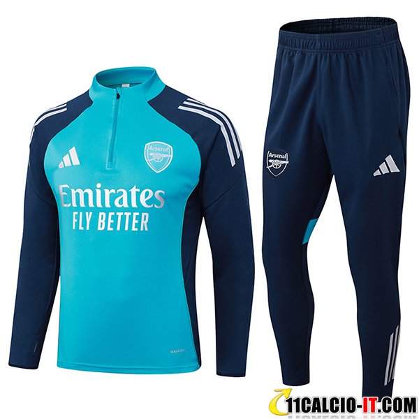 Collezione Insieme Tuta Calcio Arsenal Blu 2025/2026